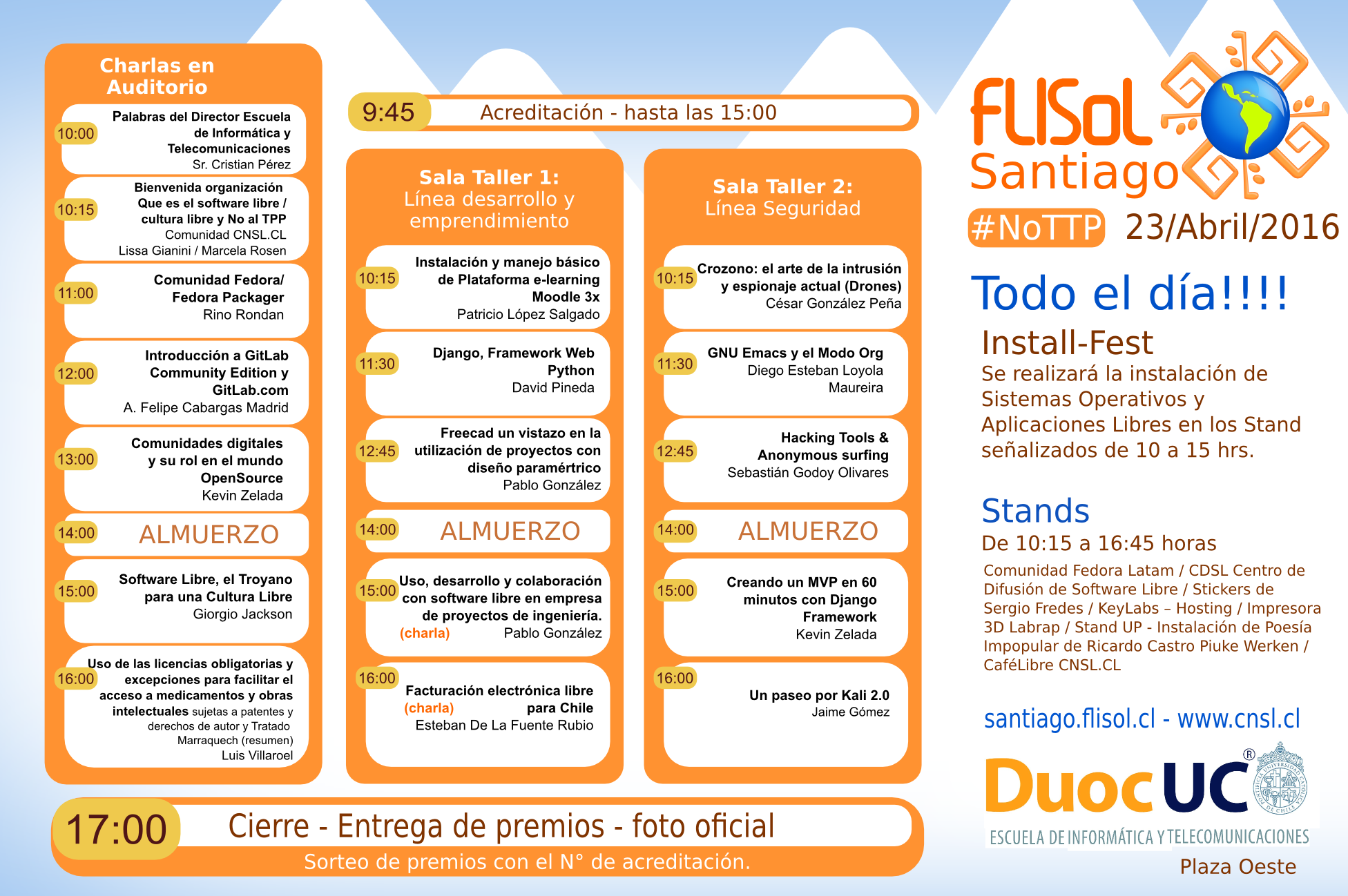 FLISOL - Festival Latinoamericano de Instalación del Software Libre - Santiago Chile